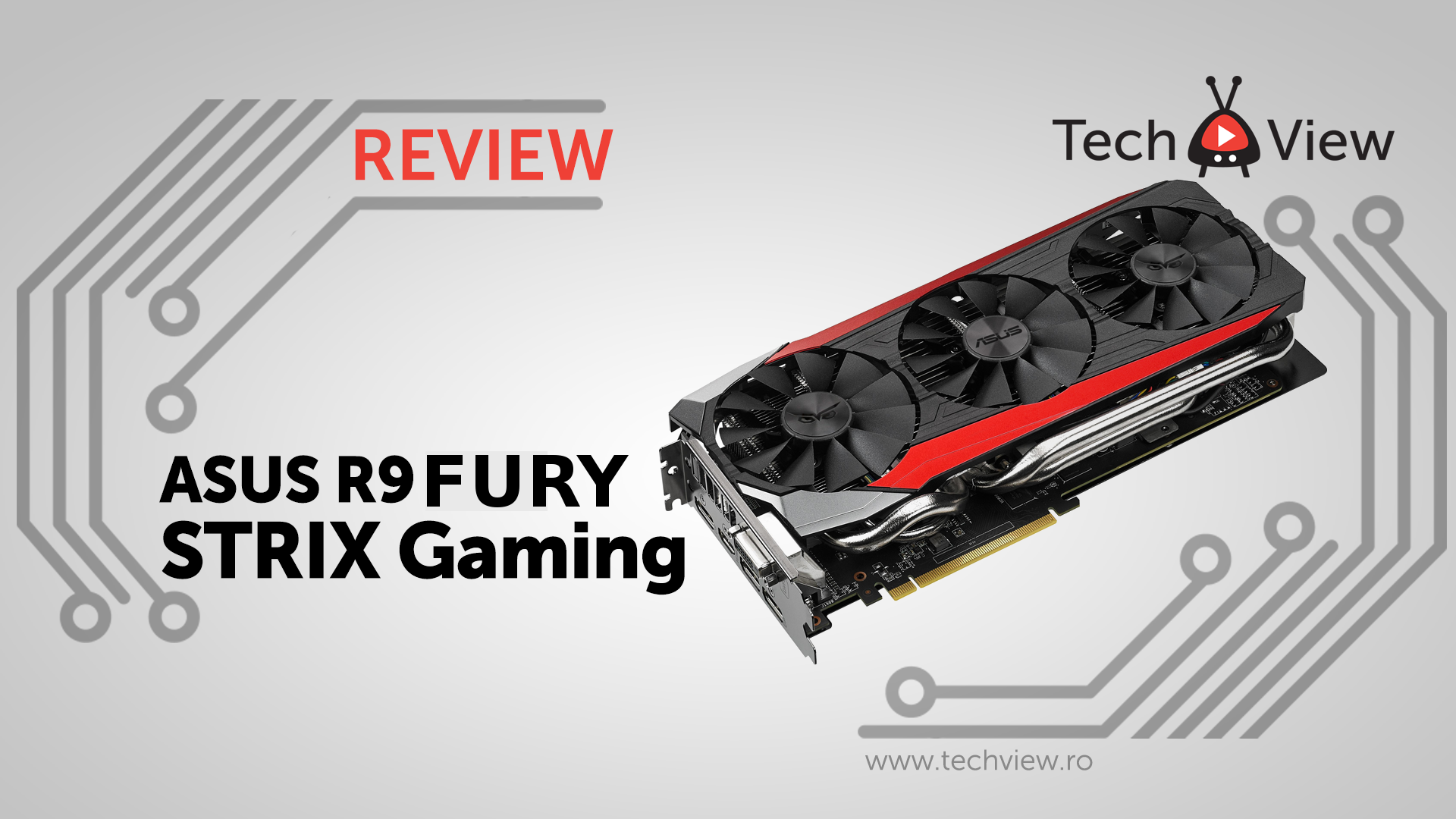 Video review ASUS Strix R9 Fury - TechView