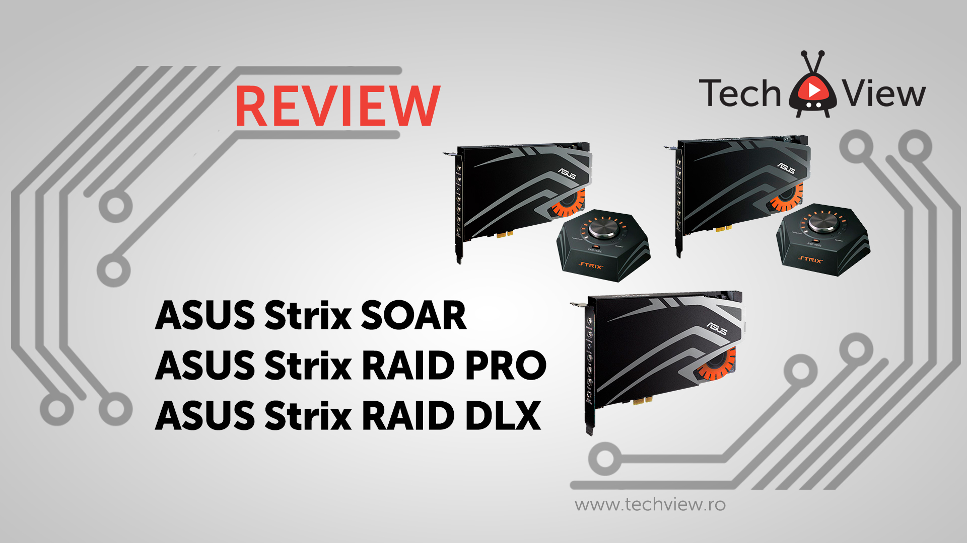 Video Review Placi de Sunet ASUS Strix Soar, ASUS Strix RAID PRO si ...
