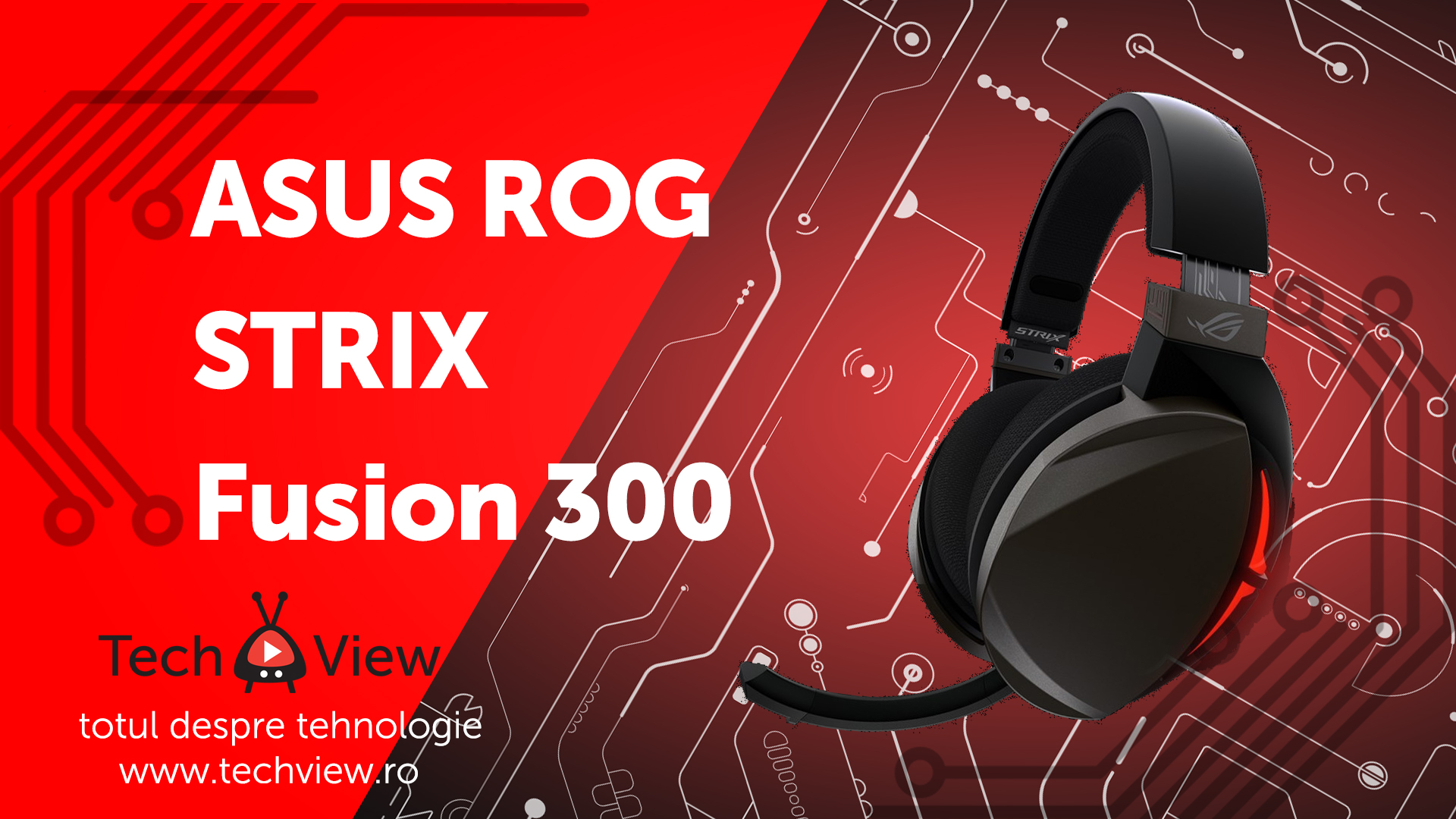 ASUS ROG Strix Fusion 300 - Un set pentru audiofili sau gameri? - TechView
