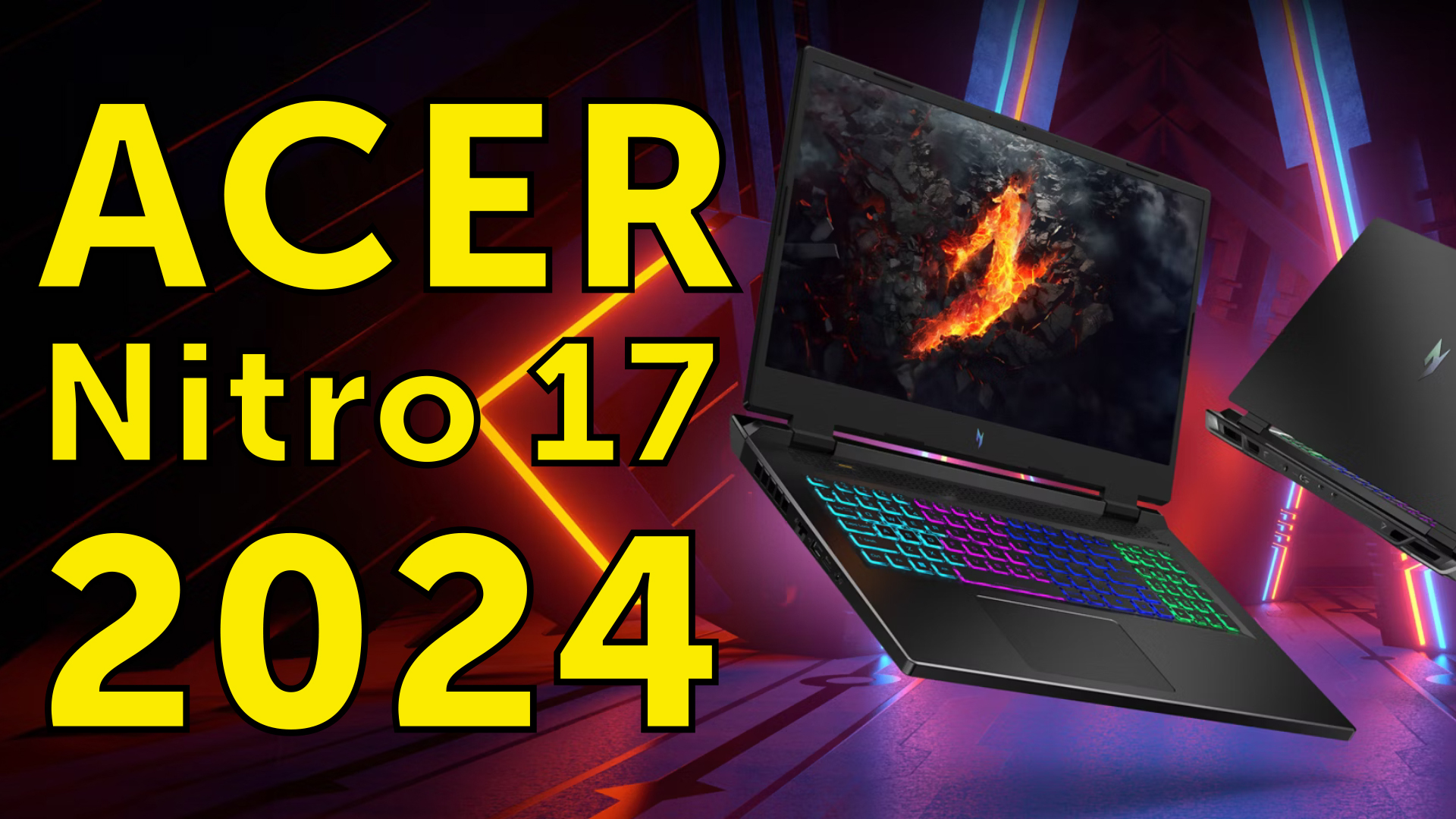 ACER Nitro 17 2024 - RTX, 32 GB DDR5, RAID SSD, 165 HZ IPS - TechView